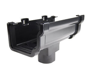 Ogee Black Gutter & Ancillaries – Roofstore P&P Ltd